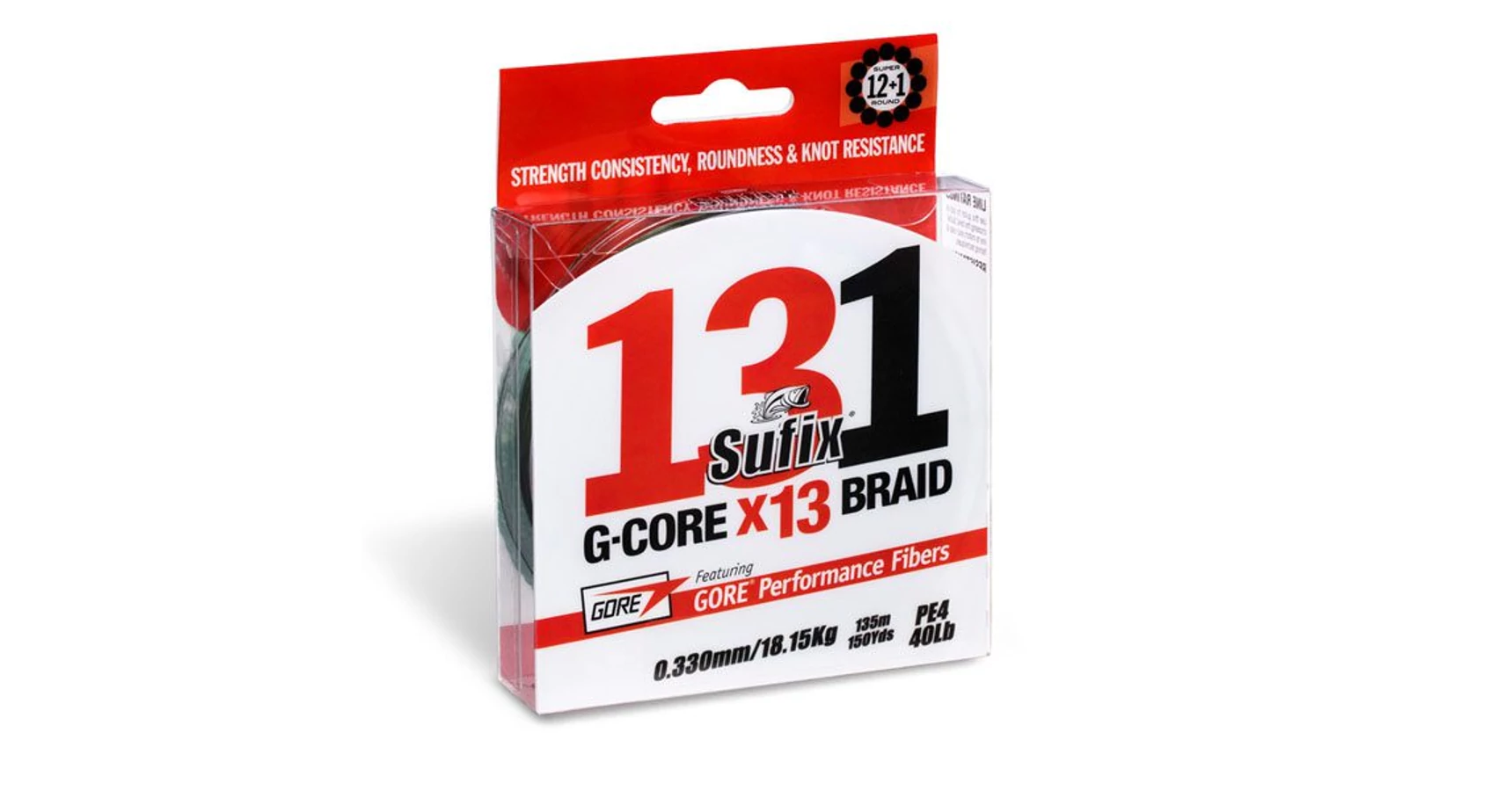 SUFIX 131 BRAIDED 13 SZÁLAS FONOTT ZSINÓROK 150M