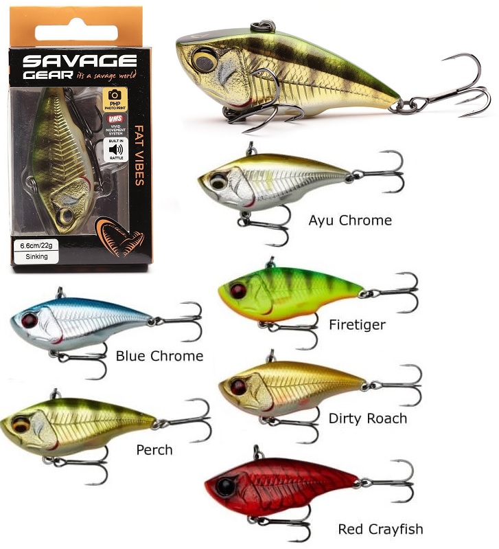 SAVAGE GEAR FAT VIBES WOBBLEREK 5,1CM 11G